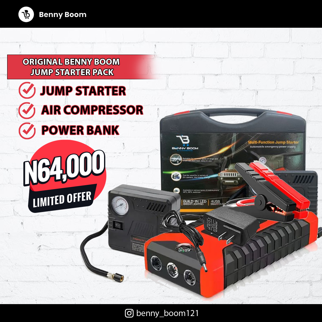 Benny Boom Car Jump Starter - Bennyboom